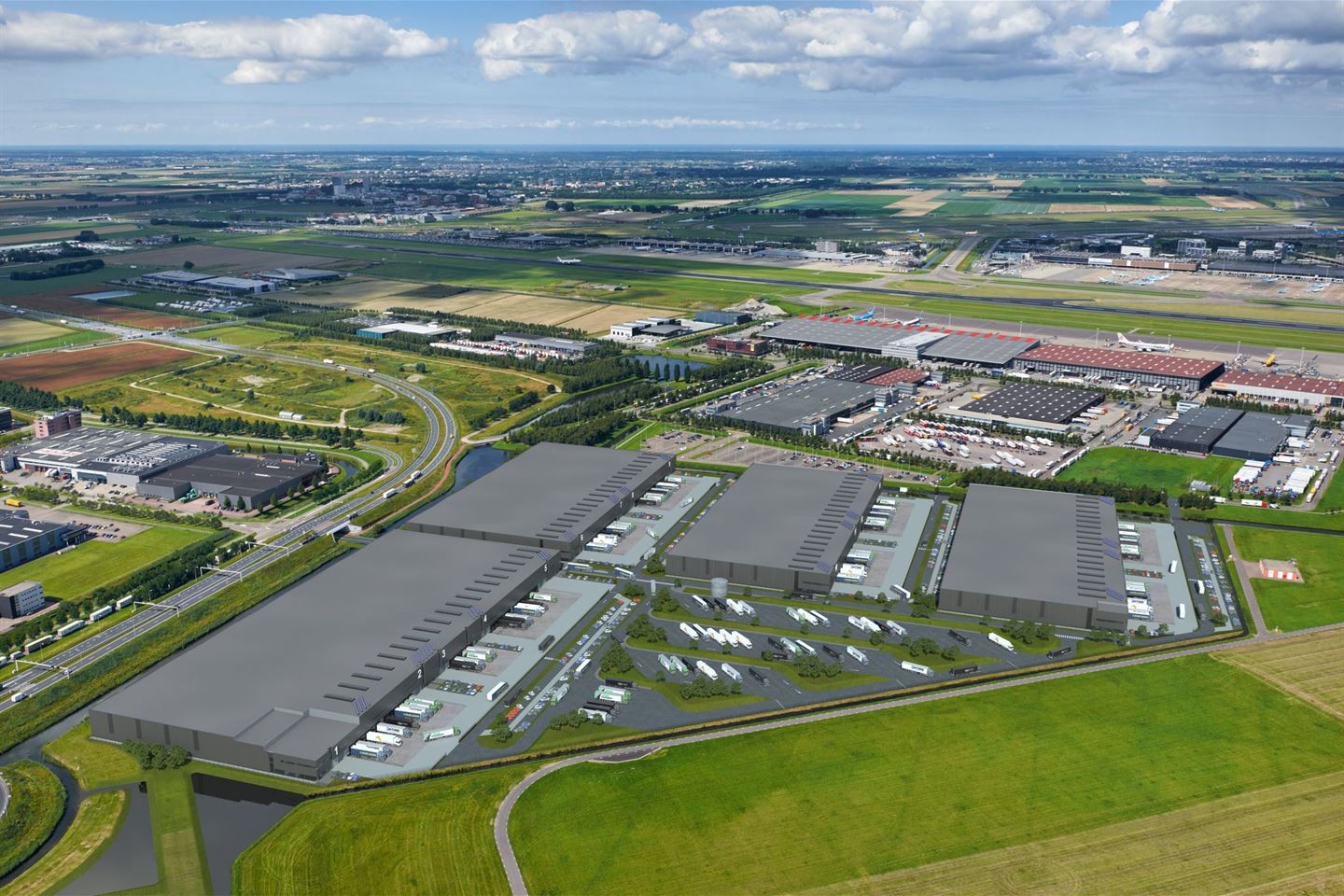 Walravenlaan 1-9 Schiphol-rijk - Bedrijfsruimte huren